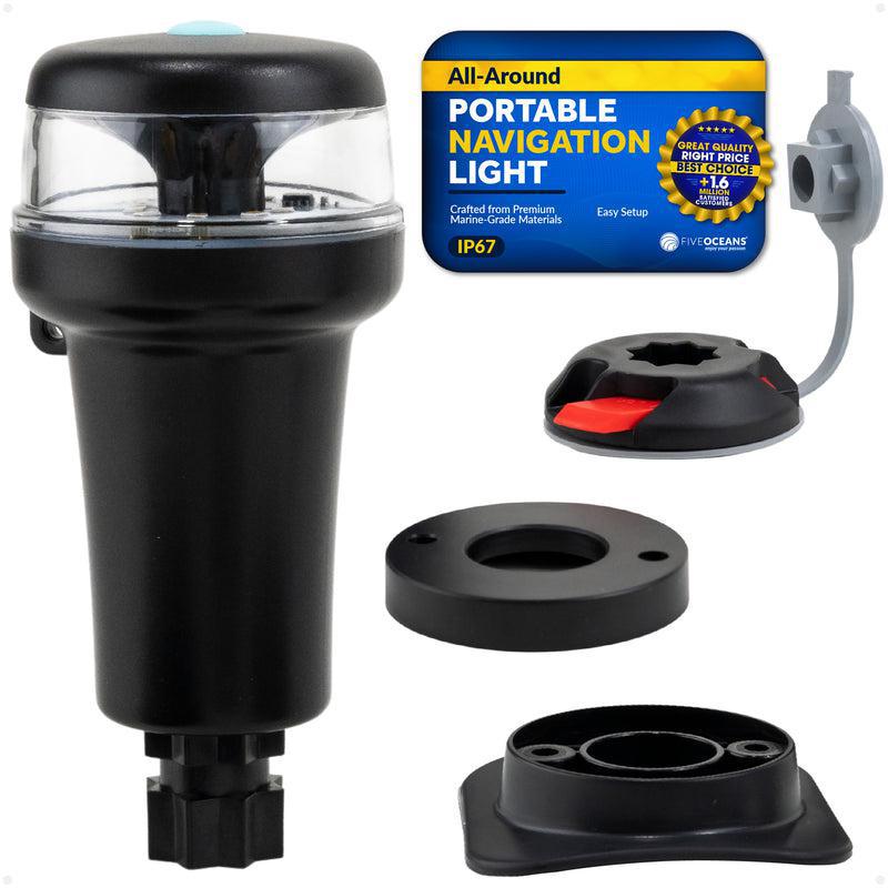 Portable LED Navigation Light – All-Around Anchor & Flashlight ...